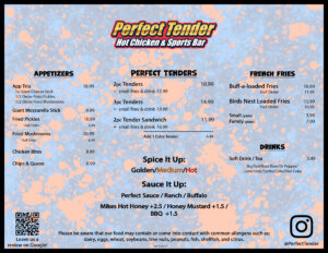 Menu – Perfect Tender